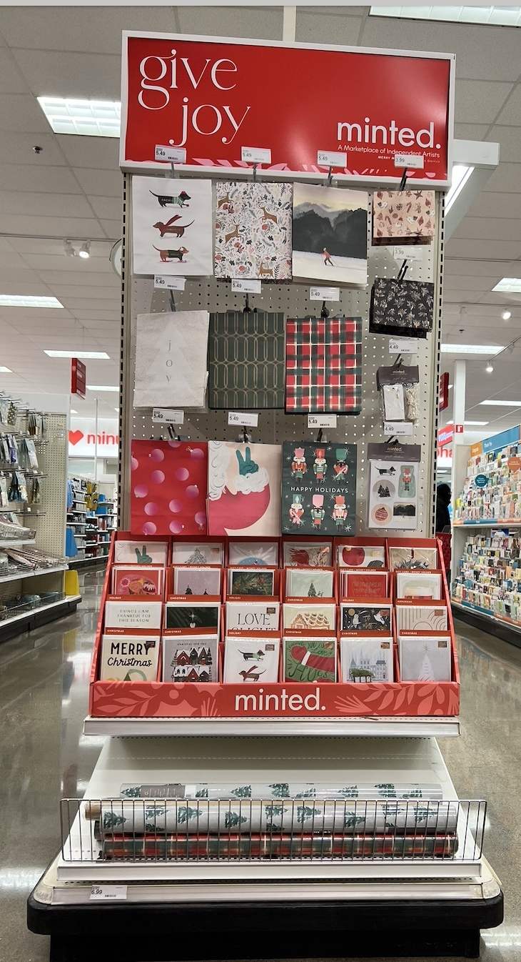 Decking the halls with new greeting cards (and more!) in Target stores